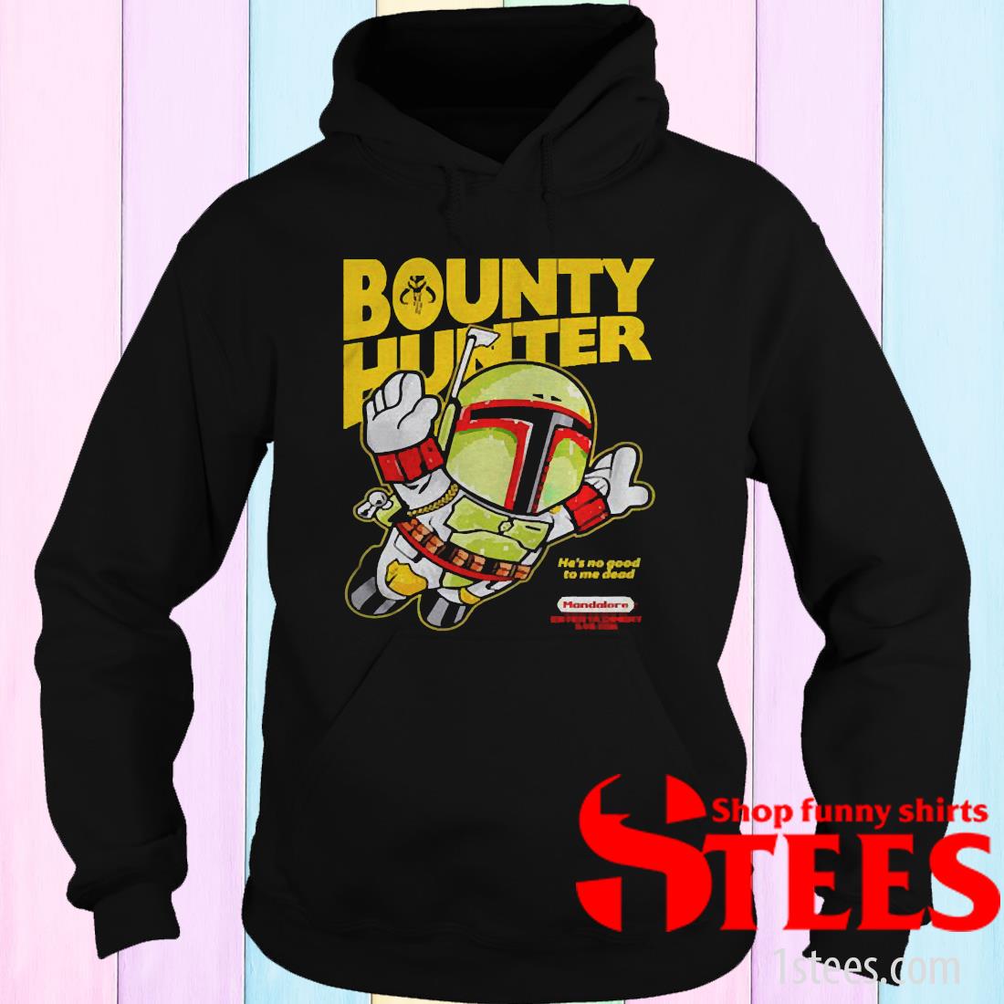 Official boba Fett Super Mario Bounty Hunter Shirt, hoodie, tank top ...