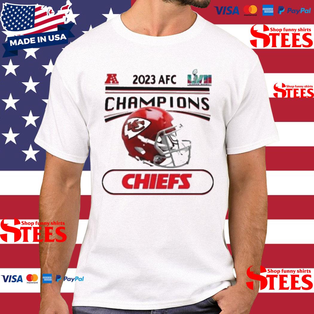Kansas City Chiefs Super Bowl Lvii 2023 Afc Conference Champions Shirt ...