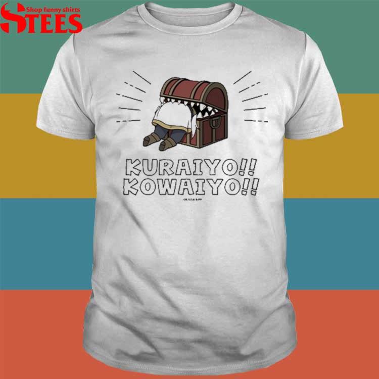 Official Dezaegg kuraiyo kowaiyo T-shirt, hoodie, tank top, sweater and long sleeve t-shirt