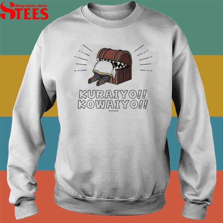 Official Dezaegg kuraiyo kowaiyo T-shirt, hoodie, tank top, sweater and long sleeve t-shirt