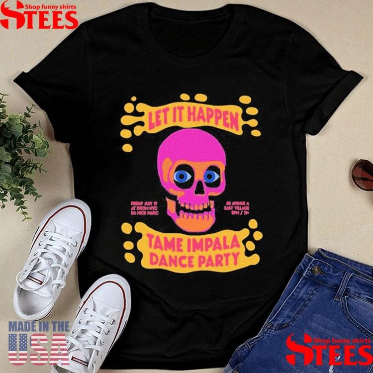 Official Tame Impala Tour 2024 July 19 At Drom NYC Shirt, hoodie, tank ...