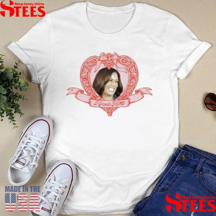Official Emily's List Kamala Harris Heart Shirt, hoodie, tank top ...