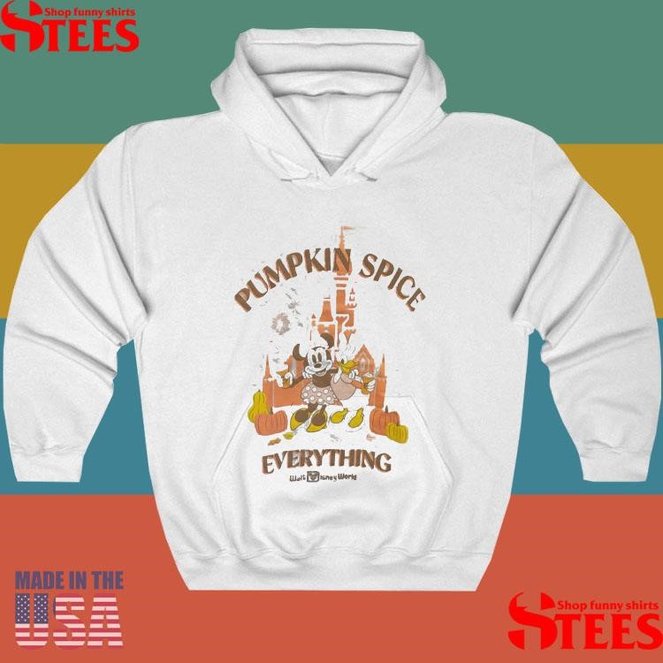 Official Minnie Mouse And Daisy Duck Pumpkin Spice Everything T-shirt ...
