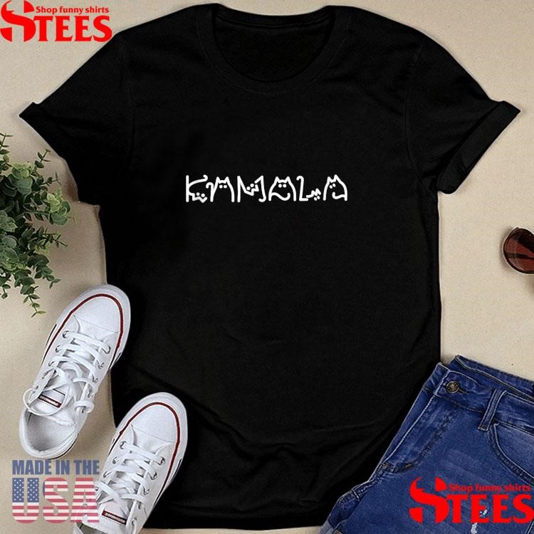 Kamala Harris Cat Lettering Positive Shirt, hoodie, tank top, sweater ...