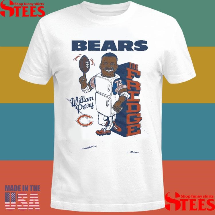 Official Chicago Bears William Perry Shirt, hoodie, tank top, sweater ...