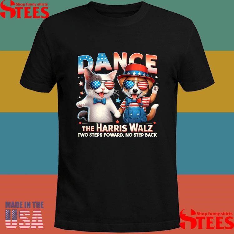 Official Dance the Harris Walz Cat Ladies Kamala Harris T-Shirt, hoodie ...