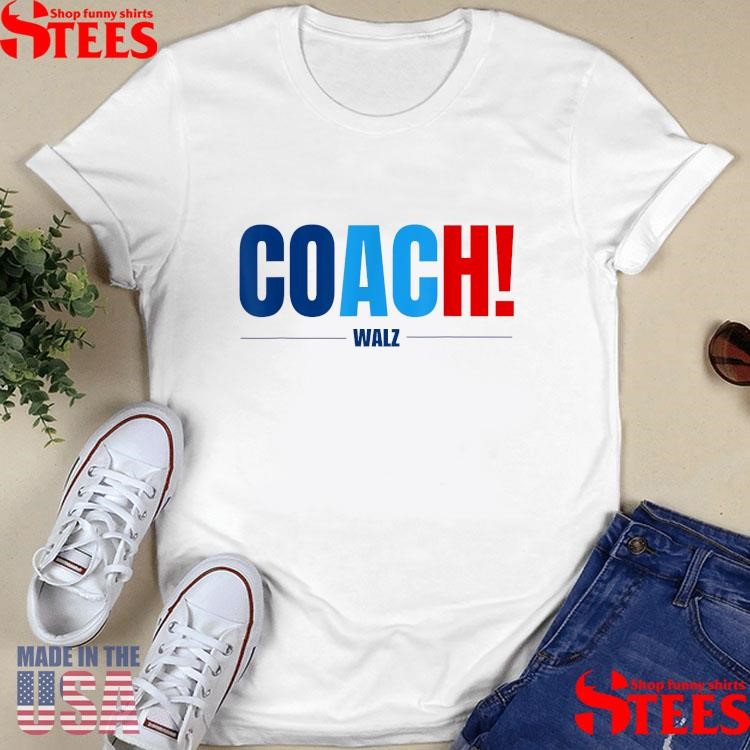 Official Walz Walz Coach T-shirt, hoodie, tank top, sweater and long ...
