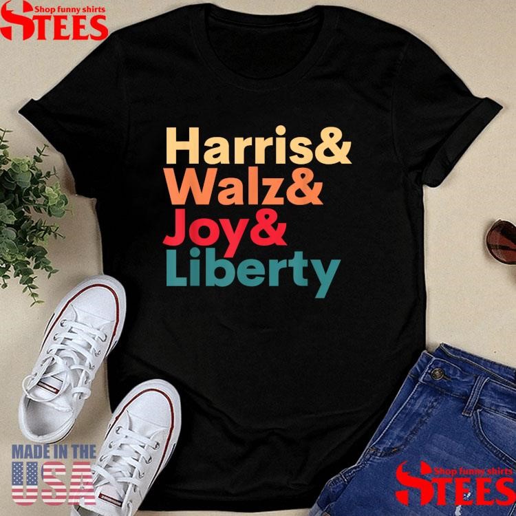 Official Harris Walz Waltz 2024 Harris Walz Joy Liberty T-Shirt, hoodie ...