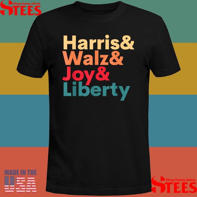 Official Harris Walz Waltz 2024 Harris Walz Joy Liberty T-Shirt, hoodie ...