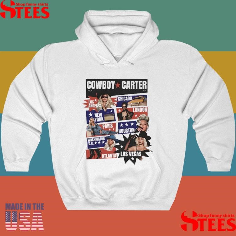 Official Beyoncé Cowboy Carter Rodeo Chitlin’ Circuit Tour 2025 Poster ...