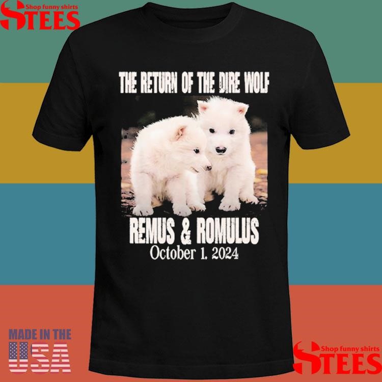 Official The Return Of The Dire Wolf Remus And Romulus October 1 2024 ...