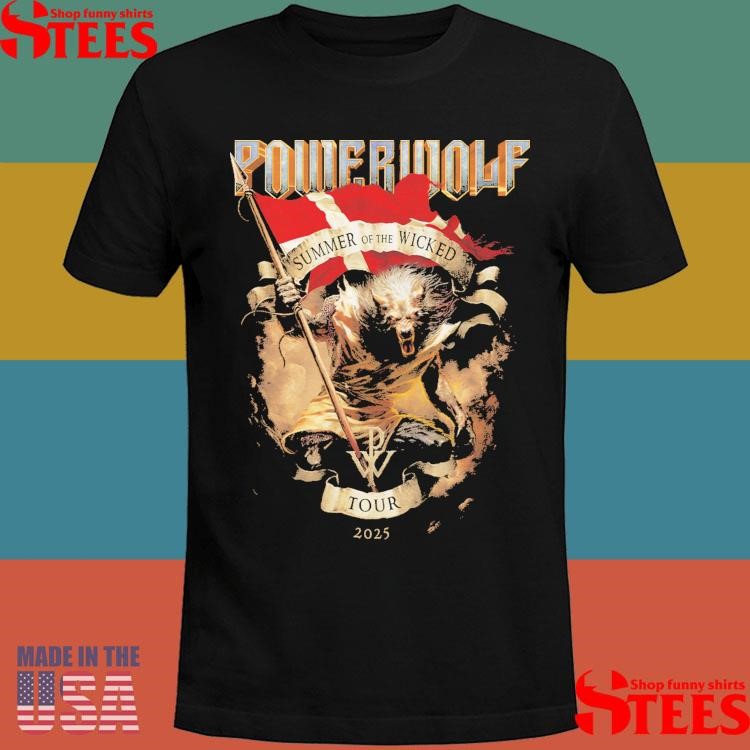 Powerwolf Copenhagen 2025 T-shirt, hoodie, tank top, sweater and long ...