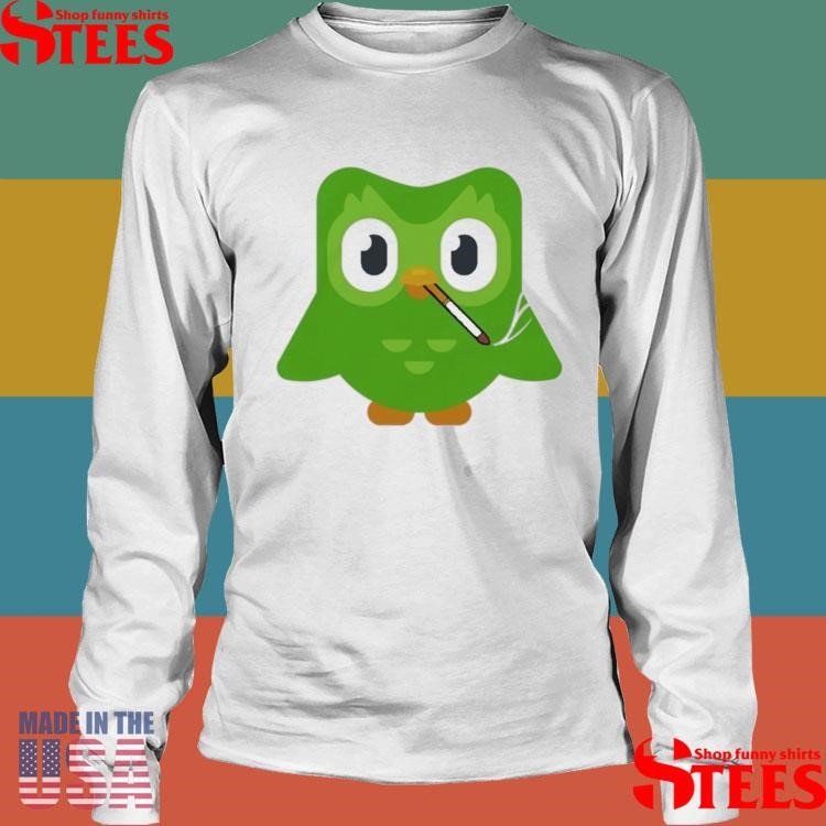 Official Duolingo Language Cigarettes Shirts, hoodie, tank top, sweater ...