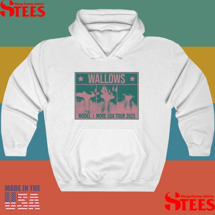 Official Wallows Model & More Usa Tour 2025 Shirts, hoodie, tank top ...