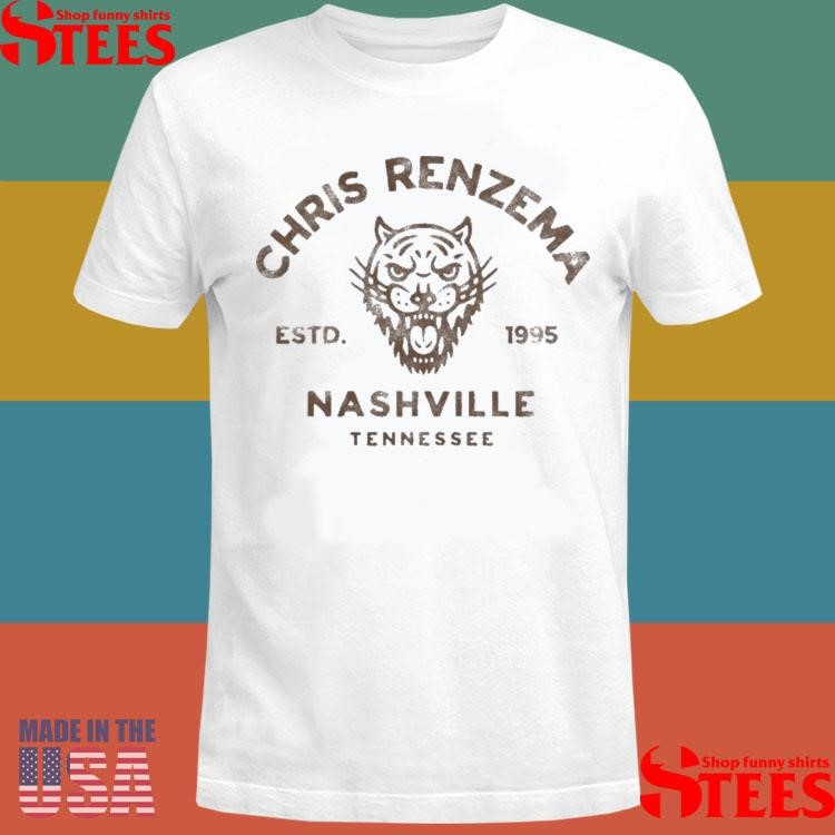 Chris Renzema Nashville Tennessee Est 1995 Tiger T-shirt, hoodie, tank ...